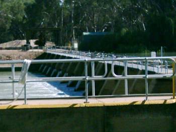 Der Murray River an der Grenze zu Victoria